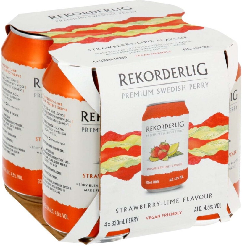 Rekorderlig Strawberry-Lime Premium Swedish Cider | Makro