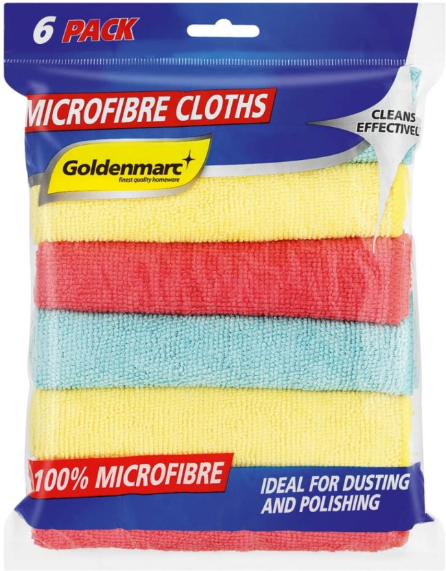 Goldenmarc Microfibre Cloths Dry Microfiber Cleaning Cloth | Makro