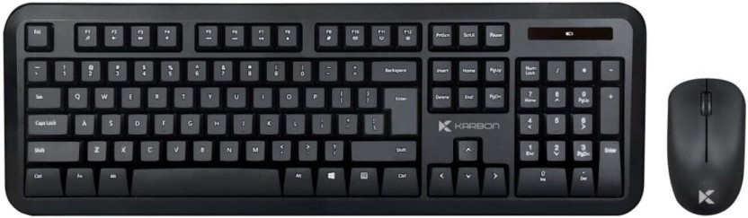 Karbon Wireless Mouse & Keyboard Combo Set | Makro