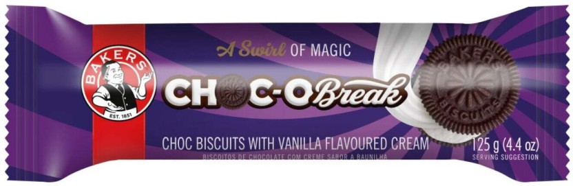 Bakers Choc O Break Cream Sandwich Biscuit | Makro