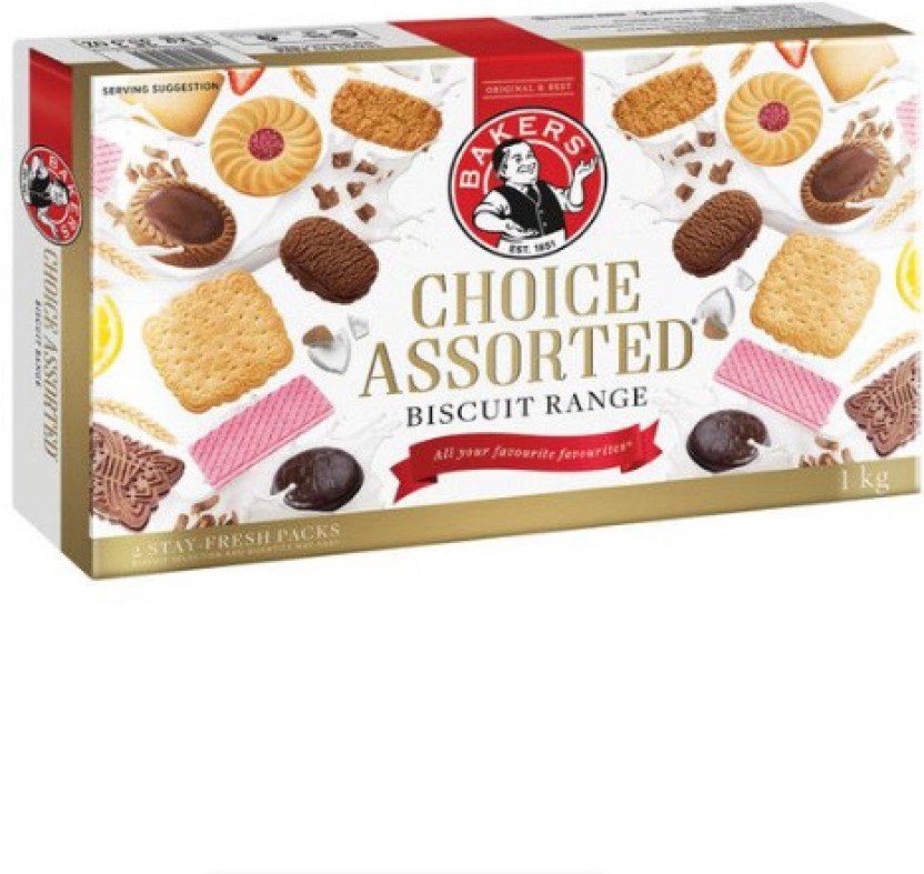 Bakers Choice Assorted Biscuit Range Cookies | Makro