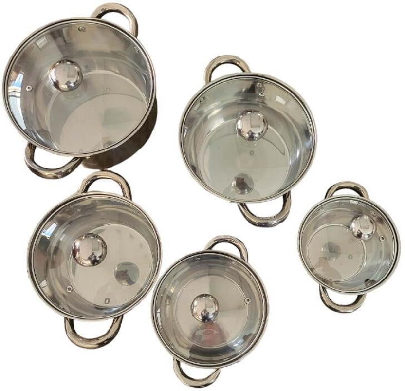 Stainless steel cooking pots Stainless Steel Cookware Set | Makro