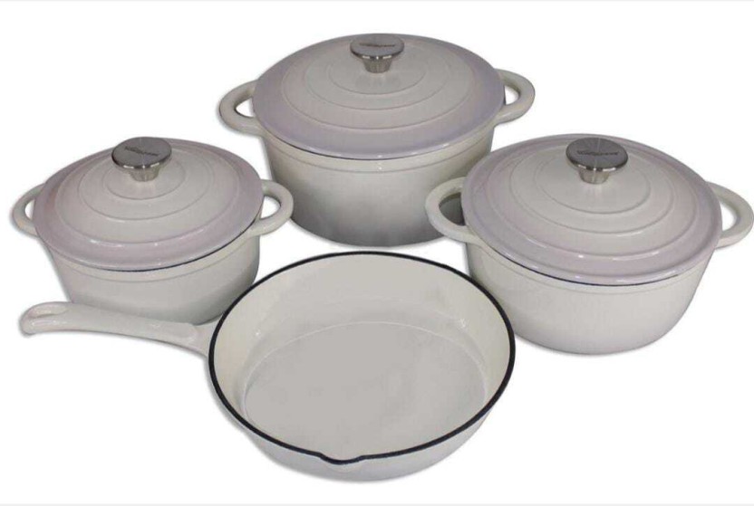 Cast Iron Pots Cookware CI100 Non-Stick Coated Iron Cookware Set | Makro