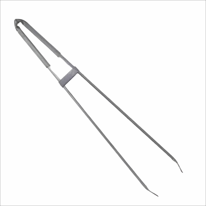 More & More Galvanised Tong-Style Litter Picker – Durable Waste Grabber ...