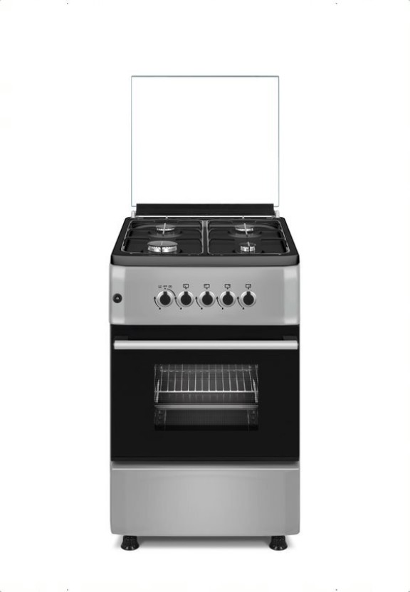 Ferre F5S40G2.FDI.S Steel Automatic Gas Stove with Oven | Makro