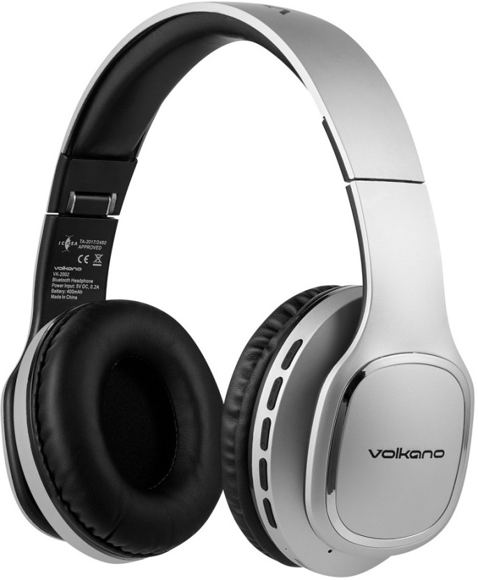 Volkano Phonic Series Bluetooth Headphones Bluetooth & Wired Headset ...