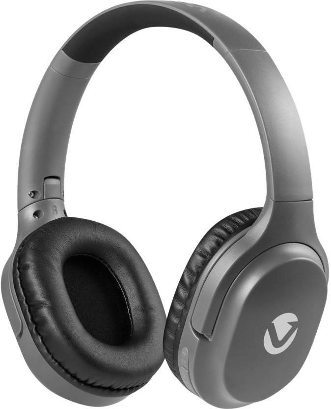 Volkano Pebble Series Bluetooth Headphones - Black Bluetooth & Wired ...