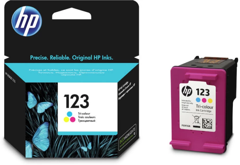 HP 123 Tri Colour Ink Cartridge | Makro