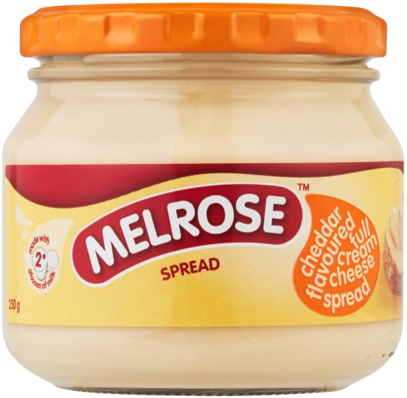 Melrose Cheddar Flavoured Full Cream Cheese Spread 250 g | Makro