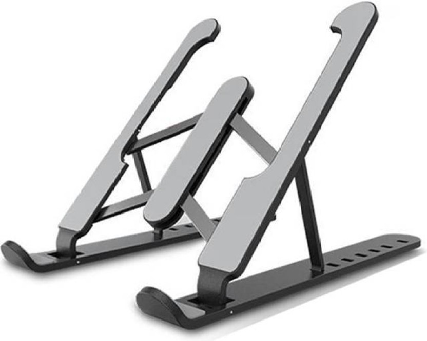 SB Portable 6-Level Height Adjustable Cooling Laptop Riser with Storage ...