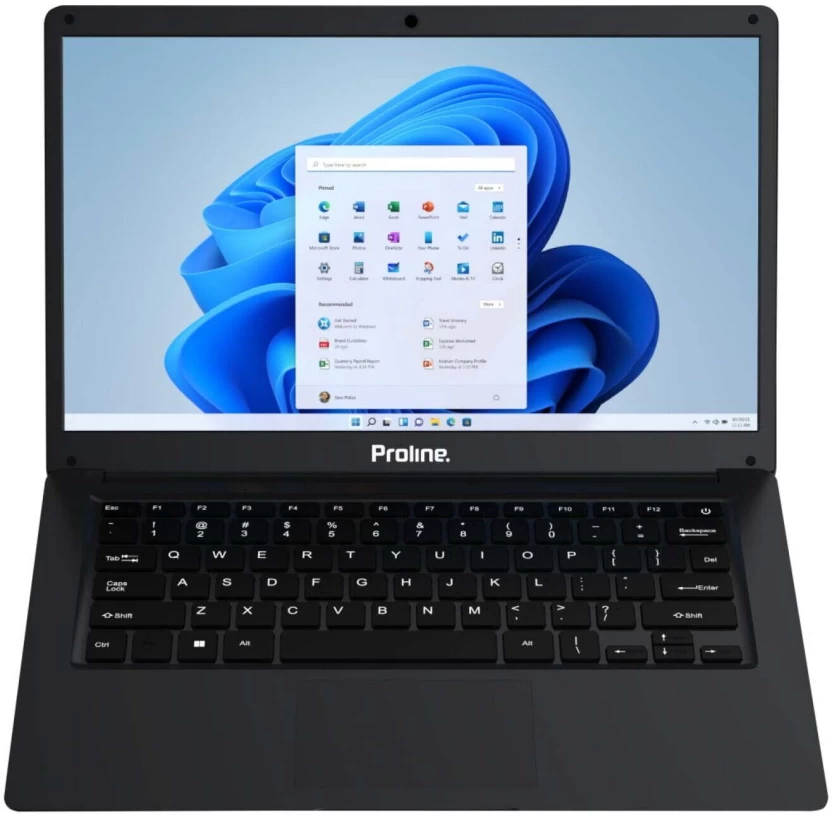 Proline Intel Celeron Dual Core - (4 GB/128 GB SSD/Windows 11 Home) V146GNK Thin and Light ...
