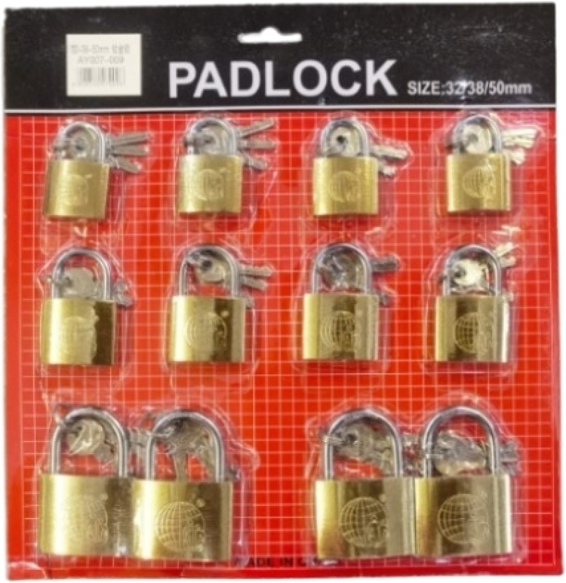 Padlock Set Of 12 Locks Padlock | Makro