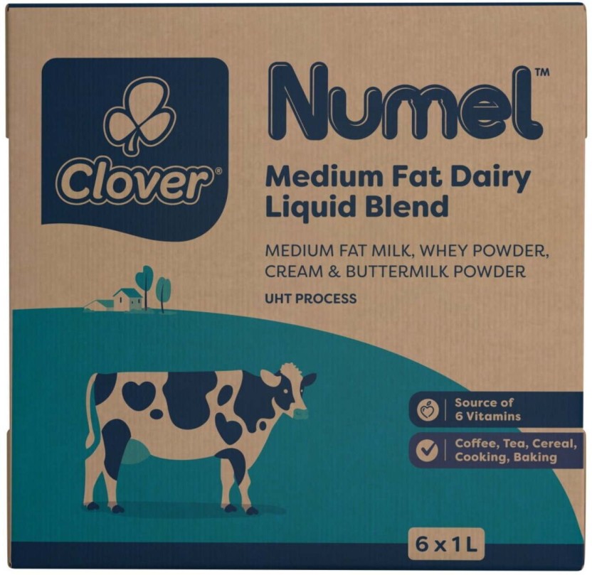 Clover Numel Full Cream Dairy Liquid Blend, Plain Flavour | Makro