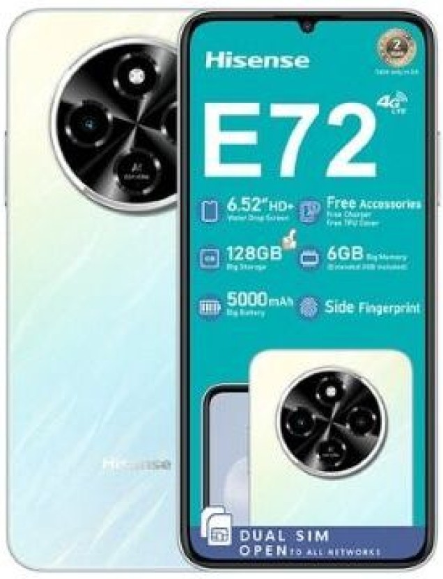 Hisense E72 (Blue, 128 GB) | Makro