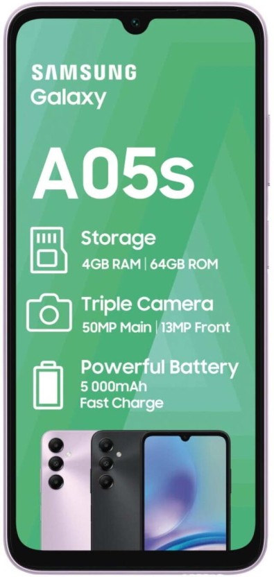 Samsung Galaxy A05s (Light Violet, 128 GB) | Makro