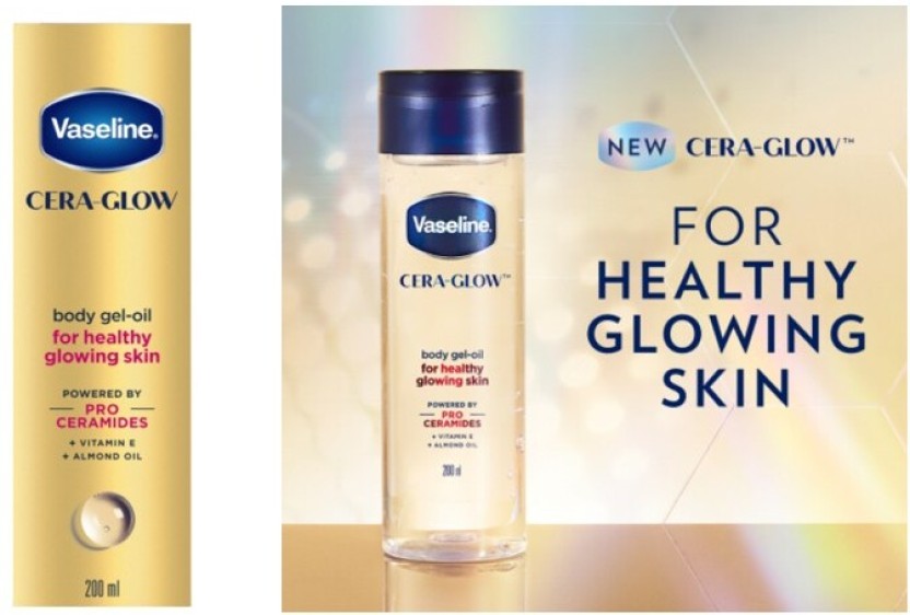 Vaseline 2x Cera-Glow Body Gel Oil | Makro