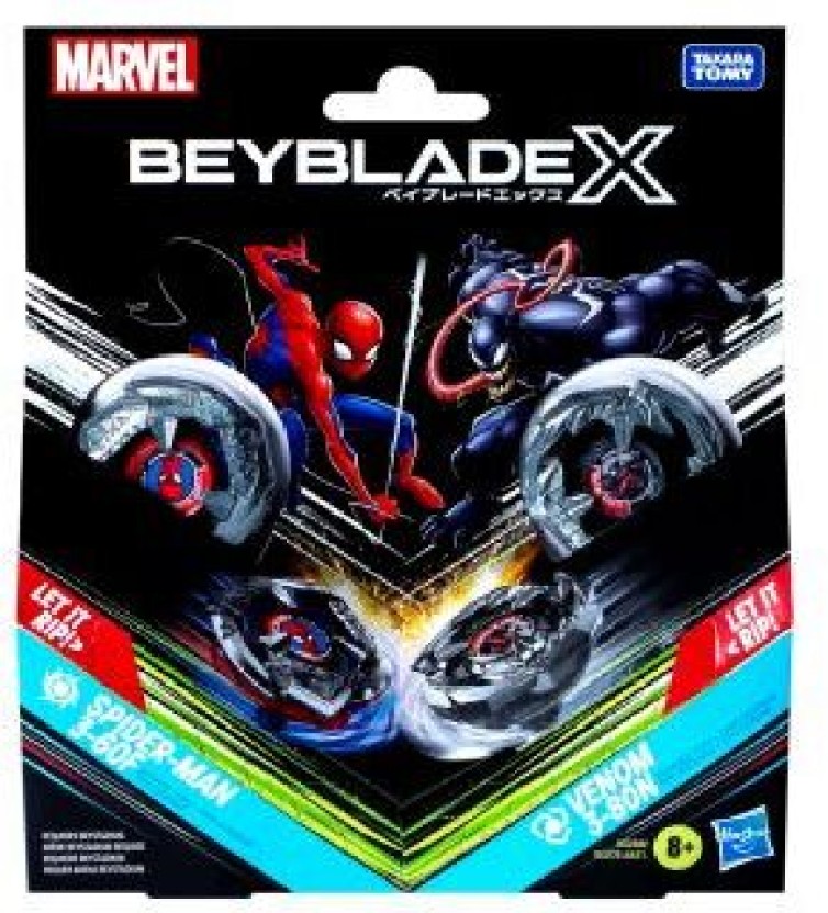Beyblade X Marvel Spider Venom Ring Toss | Makro
