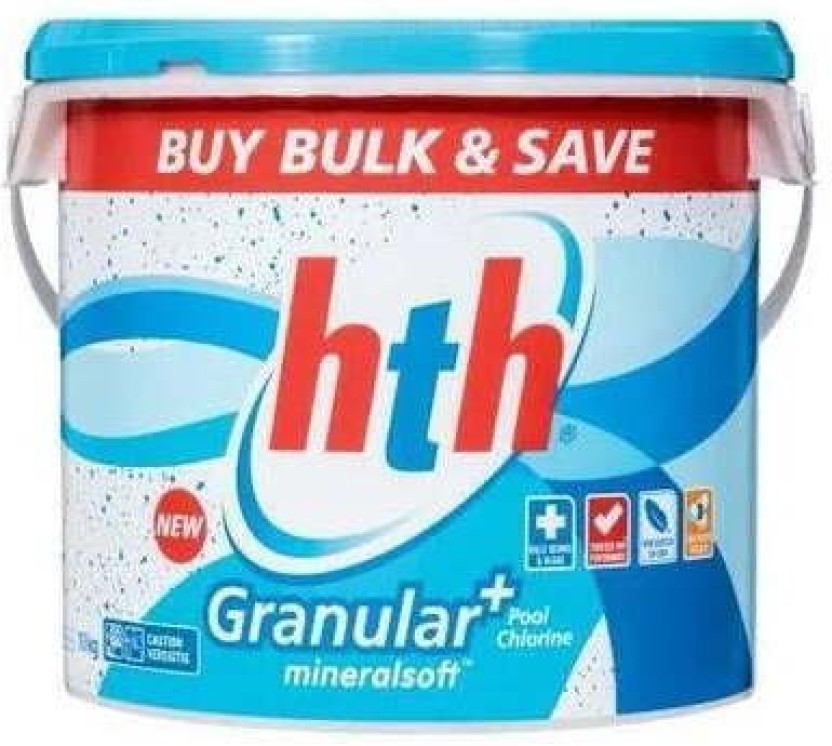 HTH Pool Chlorine Granular Mineralsoft (8kg) Chlorine Pool Cleaner | Makro