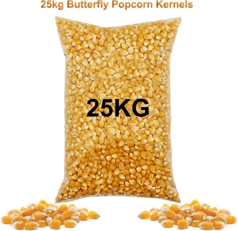 Popcorn Kernels: 25kg (Butterfly) popcorn 25 kg Popcorn | Makro