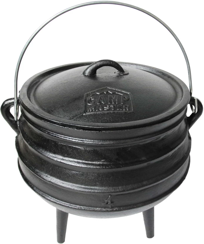Camp Master 3-Leg Potjie Pot No. 4 Potjie with Lid 9.3 L capacity | Makro