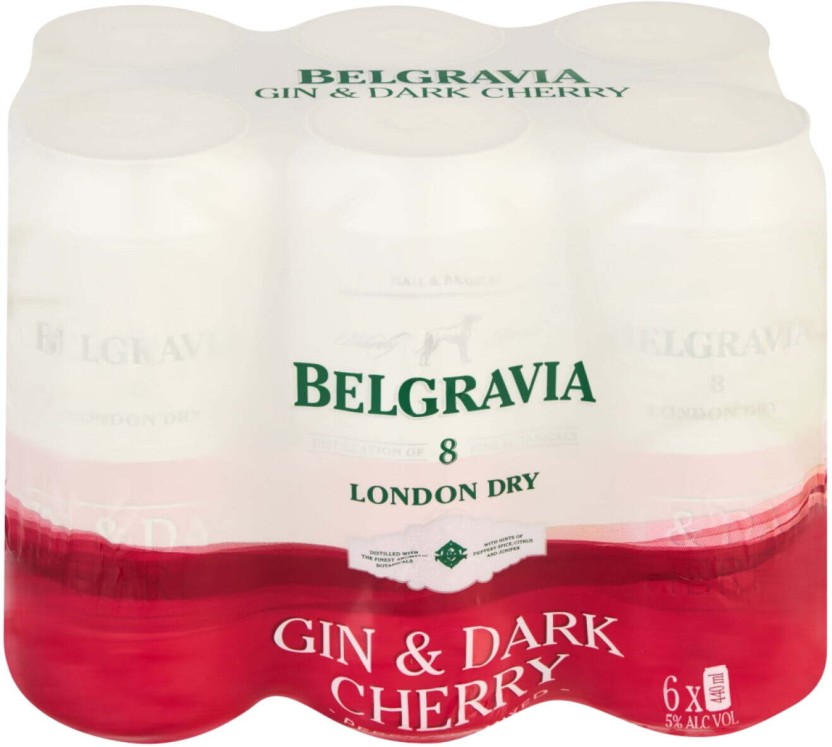 Belgravia Gin & Dark Cherry Spirit Premix | Makro