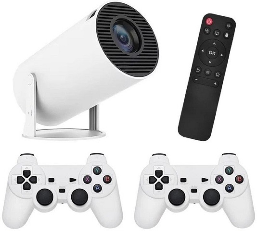generic 2.4ghz Wireless Game Projector With 2 Game Controls And Remote ...