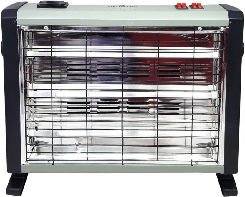 Digimark 3 Bar Electric Quartz Heater - High-Efficiency 1500W Heater ...