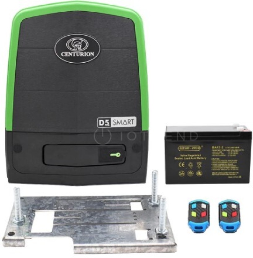 Centurion D5 Evo SMART Sliding Gate Motor with Battery Surface Mount ...