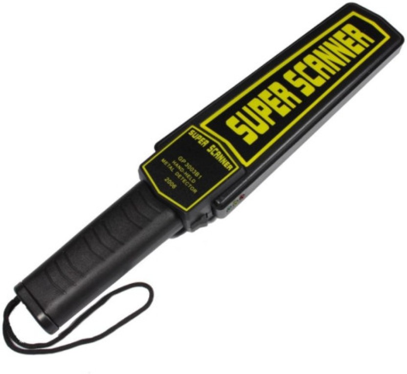 Super Scanner Portable Hand-Held Metal Detector Wireless Sensor ...