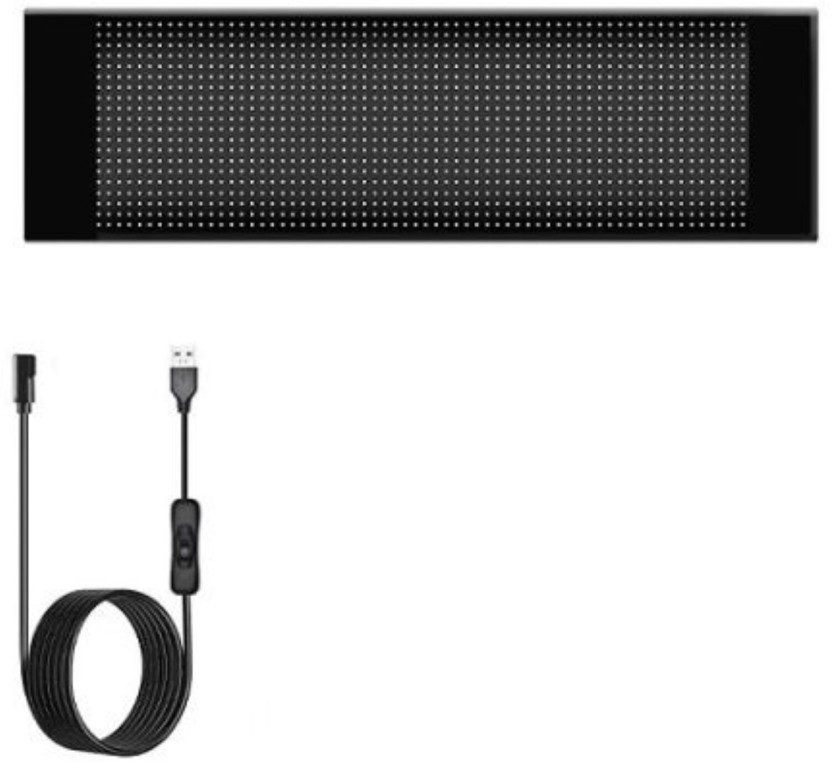 Nova Flexible LED Matrix Sign Panel 20cm x 64cm Ipixel Color App Light ...