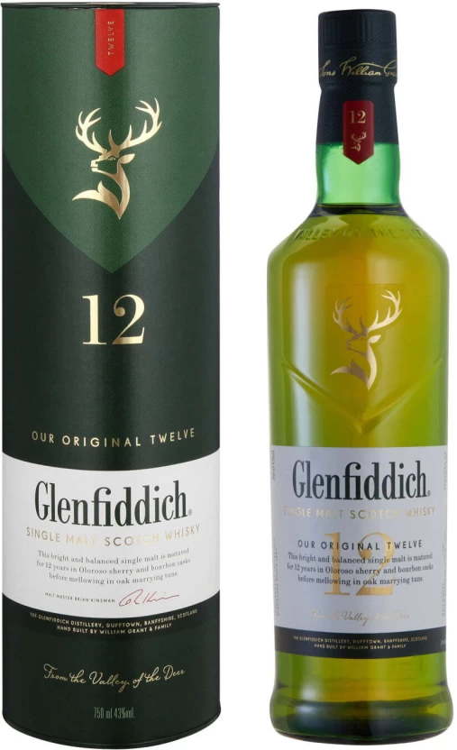 Glenfiddich 12 Year Old Single Malt Scotch Whiskey | Makro