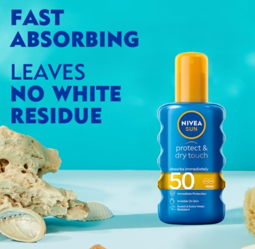Nivea Sunscreen - SPF 50 Sun Protect & Refresh Spray | Makro