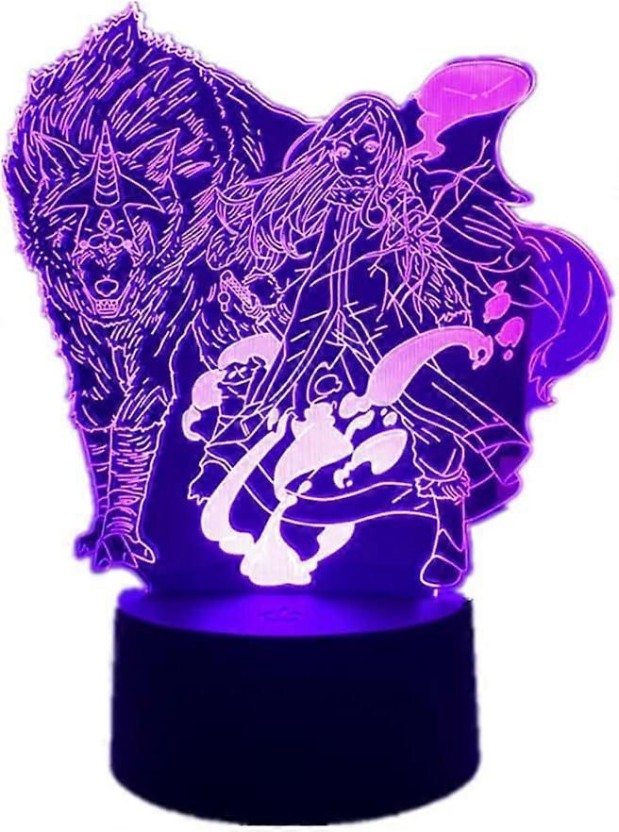 Huanix Remote Control Night Light Lamp Anime Led Light Manga Slime ...