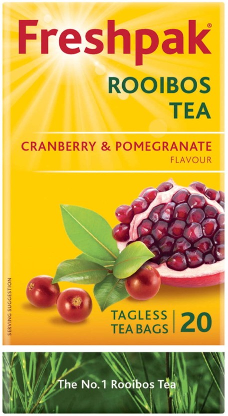 Freshpak Rooibos Cranberry & Pomegranate Flavoured Tea Box | Makro
