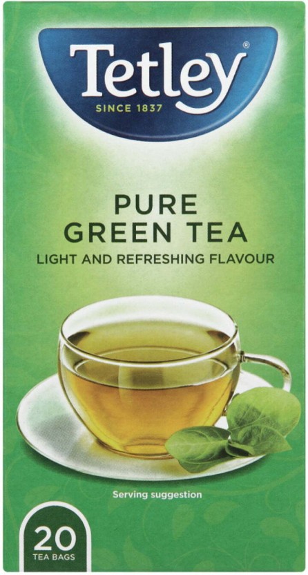 Tetley Light and Refreshing Flavoured Green Tea Box | Makro