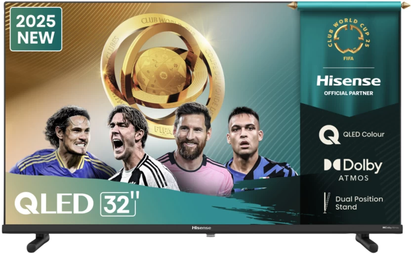 Hisense 81.28 cm (32 inch) QLED Full HD VIDAA Smart TV | Makro