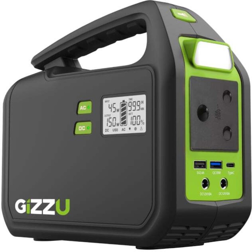 GIZZU 242Wh Portable Power Station Tower Model UPS | Makro