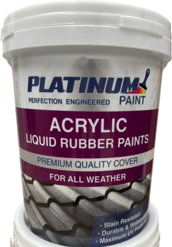 Platinum Rubber Roof Grey RUBBER Grey RUBBER Emulsion Wall Paint | Makro