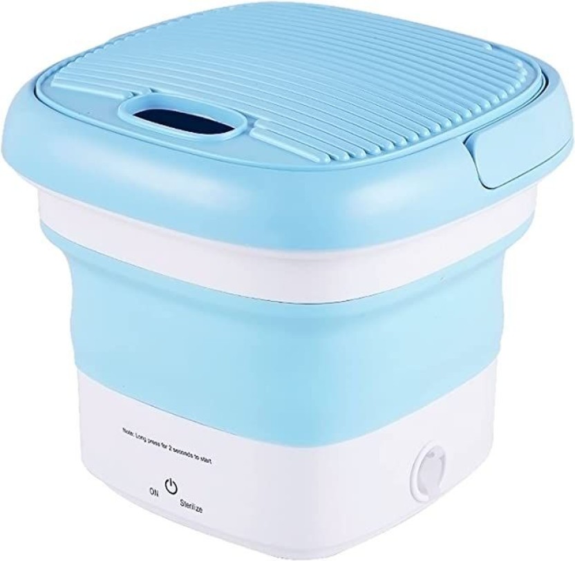 Generic 2 kg Mini Foldable Washing Machine - Blue | Makro