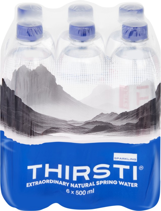 Thirsti Sparkling Natural Spring Mineral Water | Makro