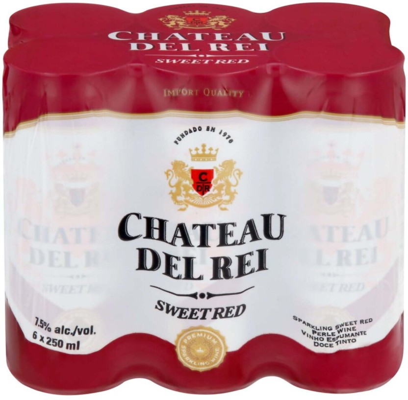 Chateau Del Rey Sparkling Sweet Red Wine | Makro