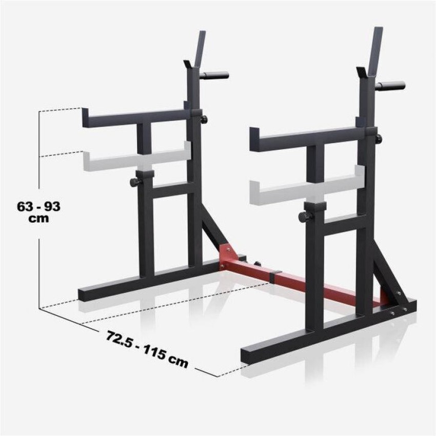 barbell squat rack set