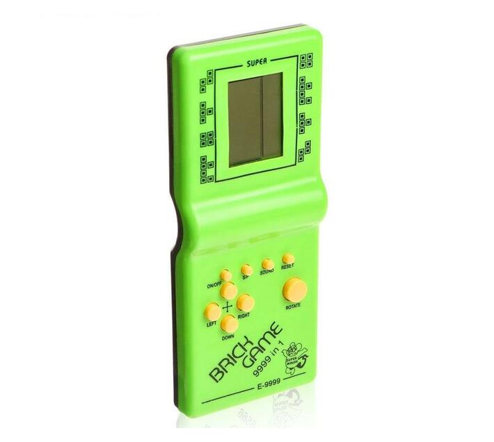 Retro Classic Brick Game Toy Tetris Hand Held LCD Electronic 9999 In 1 ...