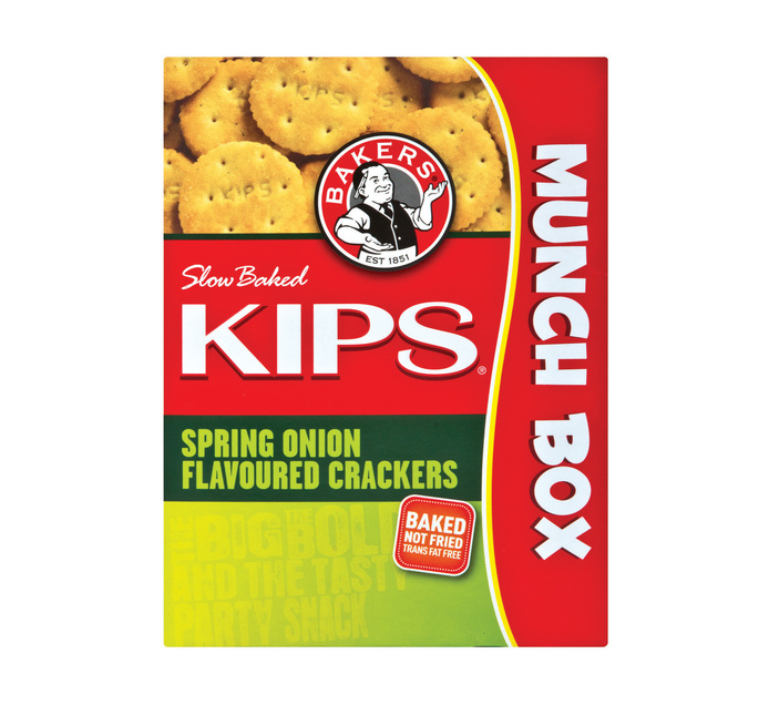 Bakers Kips Savoury Biscuits Spring Onion (1 x 200g) | Makro