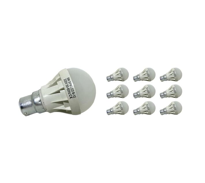 5w Led Bayonet Globes in Pack of 10 | Makro