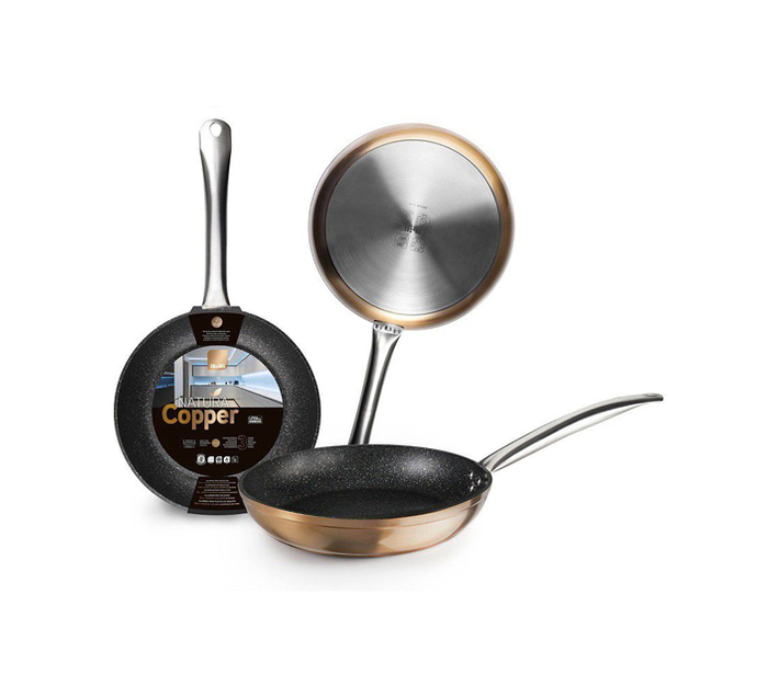 Ibili - Natura Copper Non-Stick Frying Pan - 30.0 cm | Non-Stick | Non ...