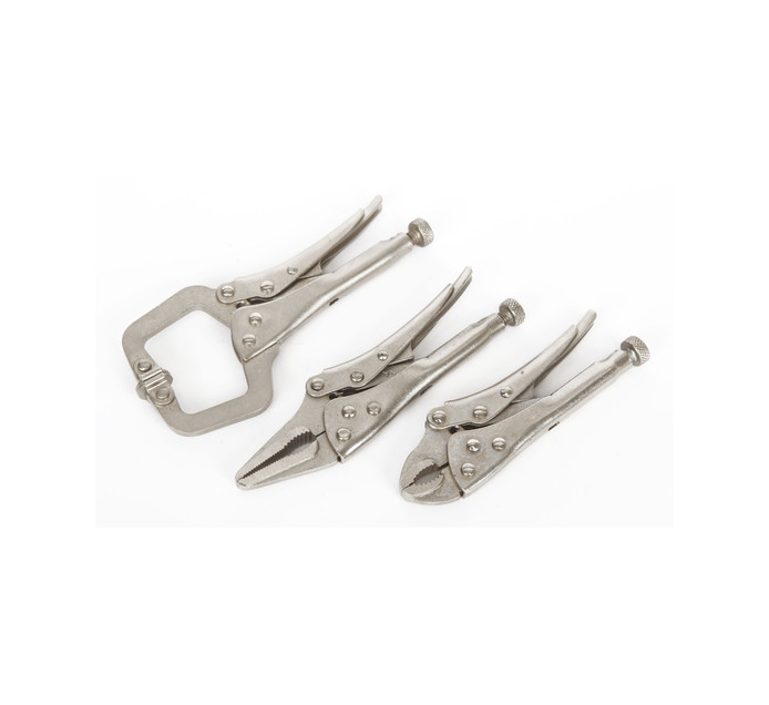 Mastercraft 3 piece Mastercraft Mini Locking Plier Set | Makro