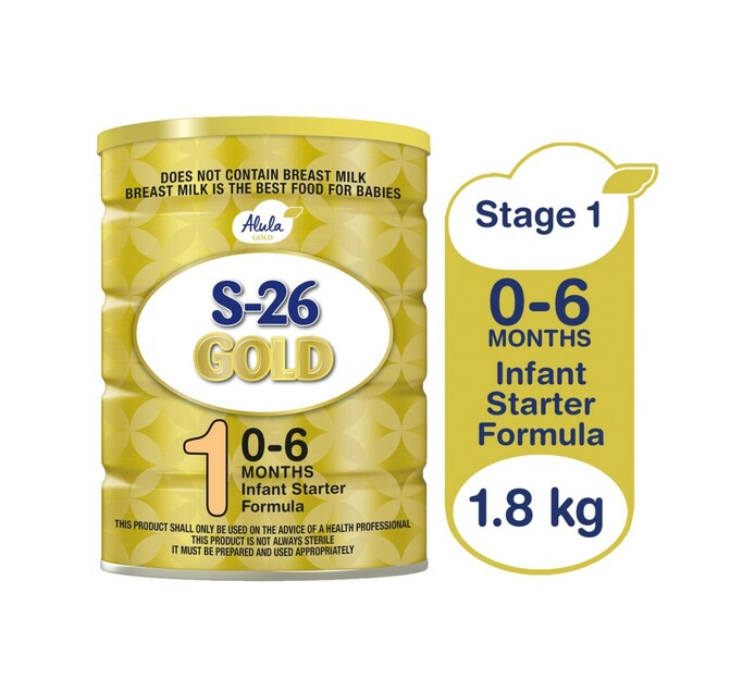 S26 Gold 1 Infant Milk Formula (3 x 1.8kg) | Makro