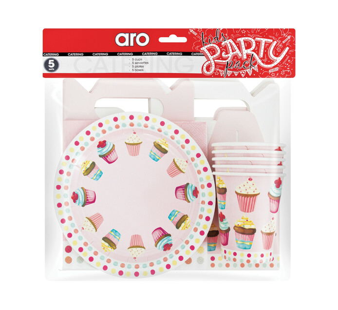 ARO KIDDIES PARTY PK 5'S, GIRLS C/CAKES | Makro