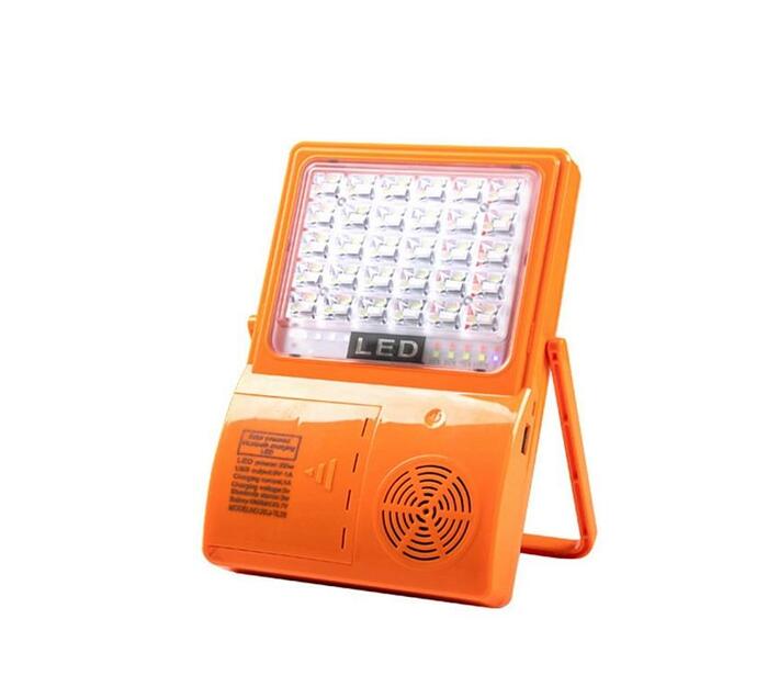 Solar Rechargeable LED Loadshedding Light with BT Speaker | Makro